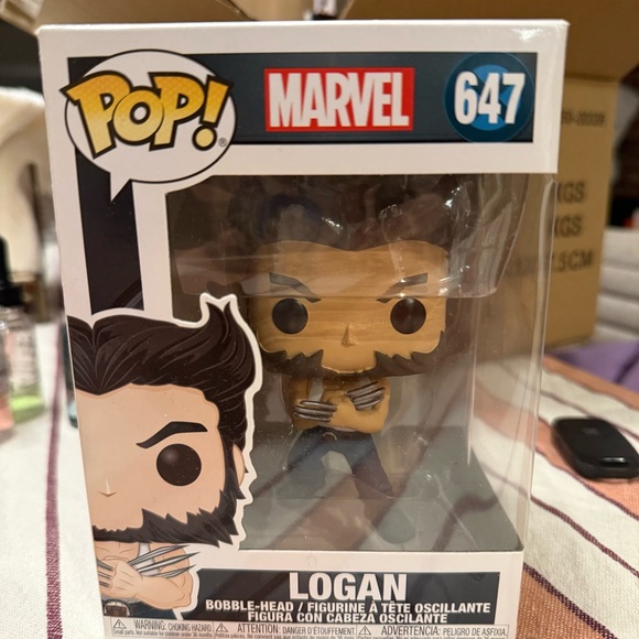 Marvel | Toys | Funko Pop Logan Bobblehead | Poshmark